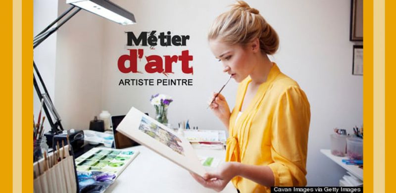Le métier d'artiste peintre (fiche explicative)